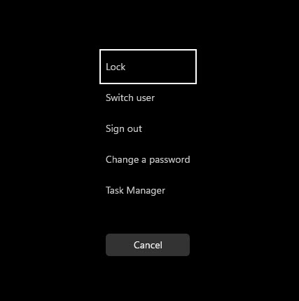 How To Lock A Windows PC Without Logging Off